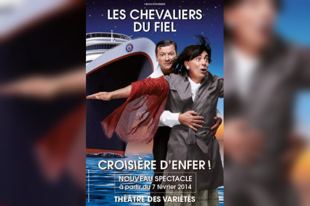 Les Chevaliers du Fiel reviennent avec Croisière d'enfer au Théâtre des ...