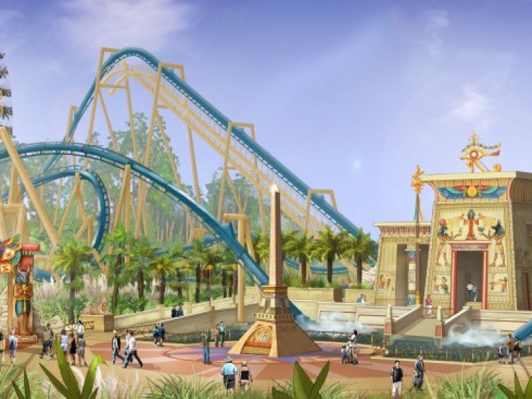 Album Photos Parc Astérix : L'Egypte et OzIris