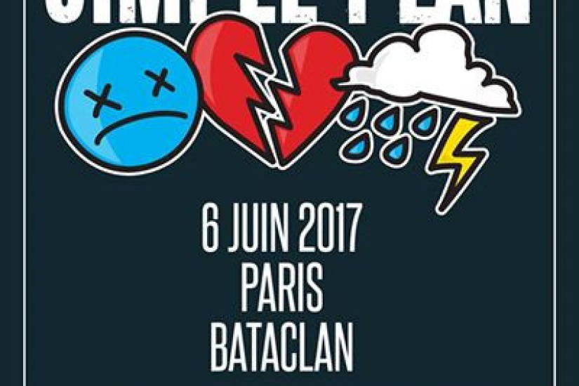Simple Plan en concert au Bataclan de Paris en juin 2017 - Sortiraparis.com