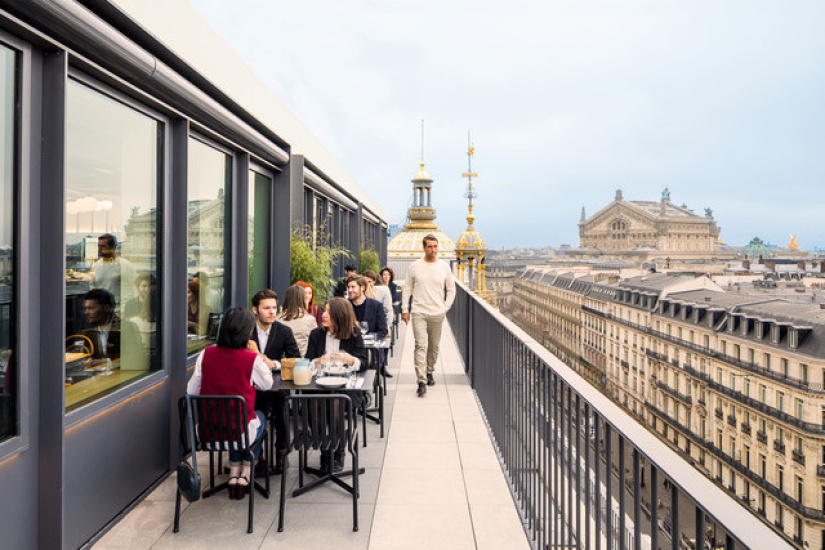 Le Printemps du Goût dévoile sa terrasse perchée - Sortiraparis.com
