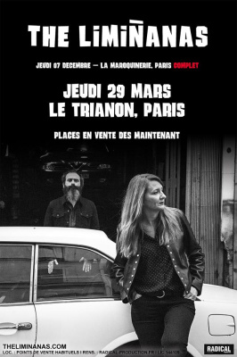 The Limiñanas en concert au Trianon de Paris en mars 2018 ...