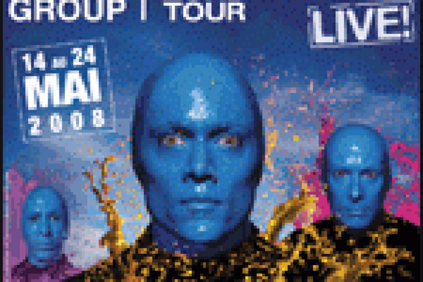 Le blue man group : un show exceptionnel à paris - Sortiraparis.com