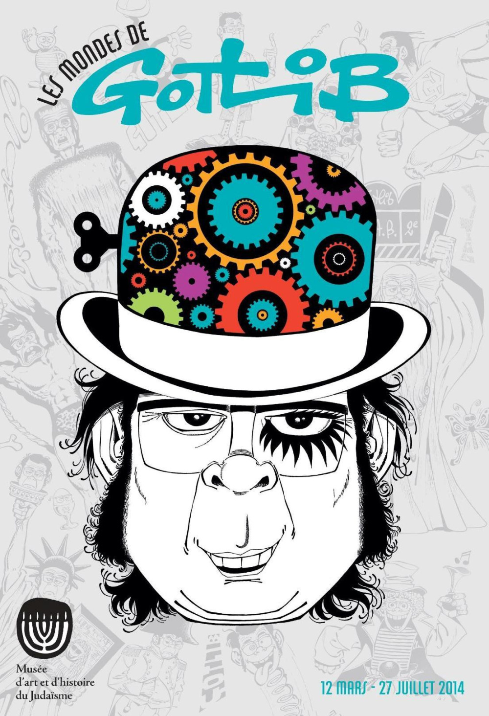 Les Mondes de Gotlib, l'expo au Musée d’art et d’histoire du Judaïsme ...