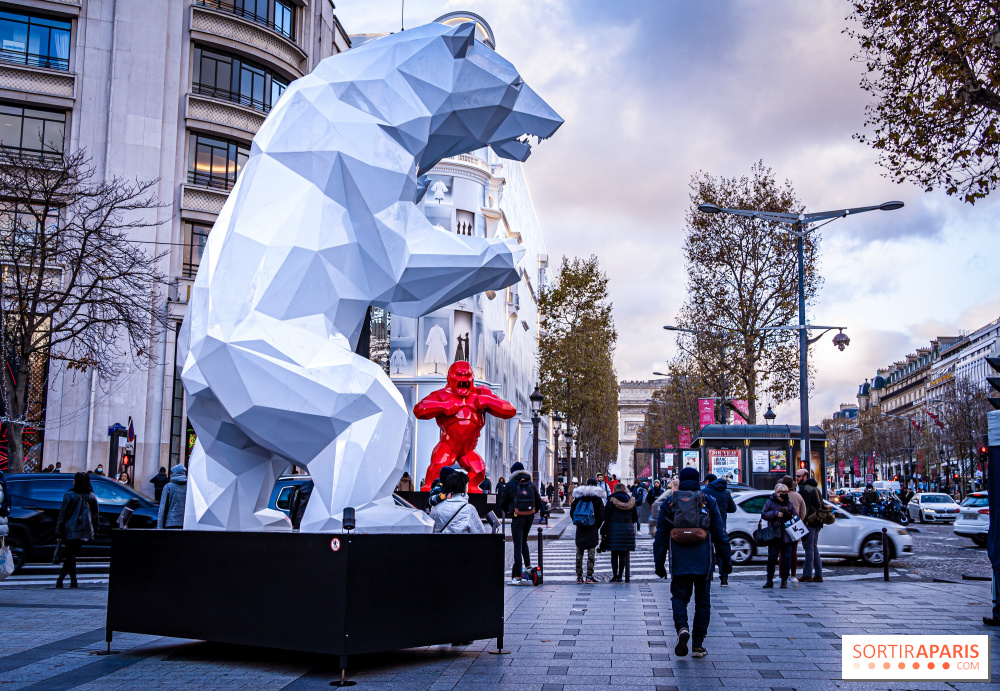 Exposition de sculptures Orlinski en plein air sur l'avenue George V et ...