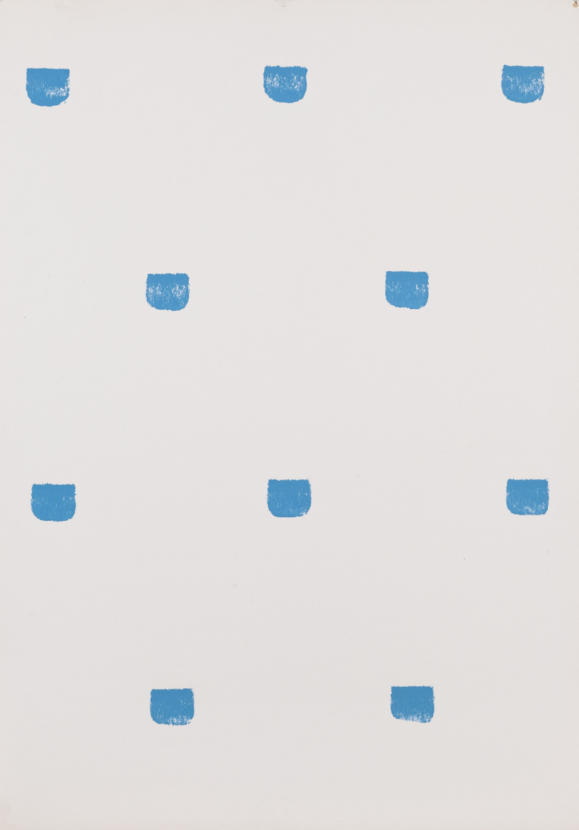 Niele Toroni, l'exposition au Musée d'Art Moderne de la Ville de Paris ...