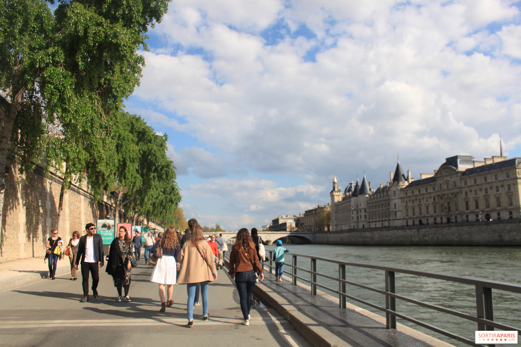 Le Parc des Rives de Seine, renouveau des voies sur berges ...