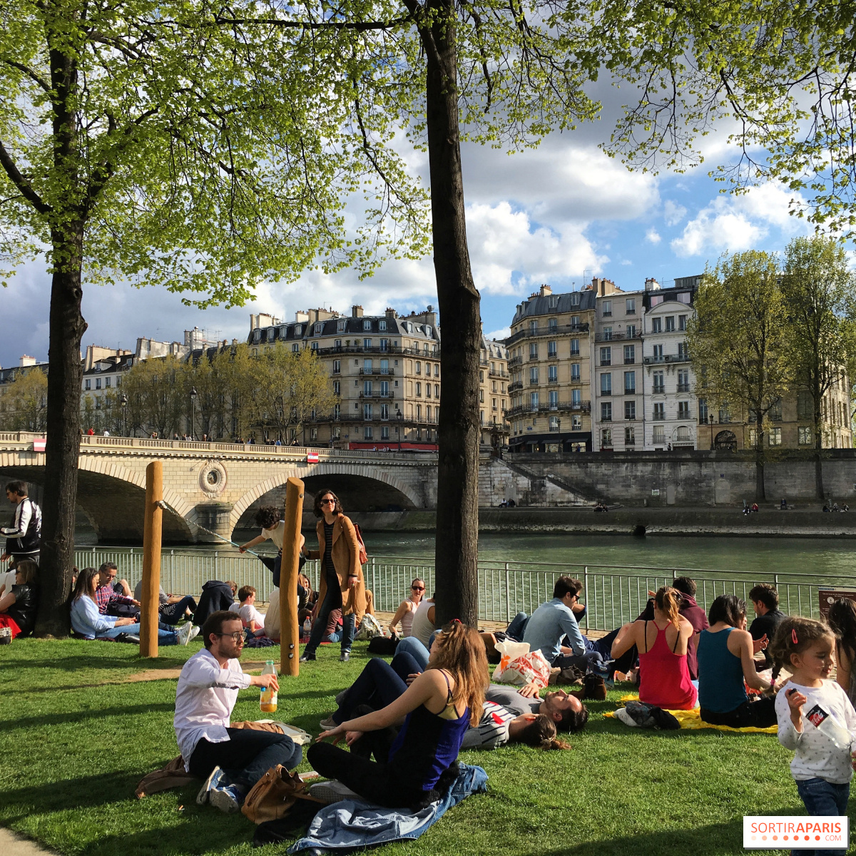 Le Parc des Rives de Seine, renouveau des voies sur berges ...
