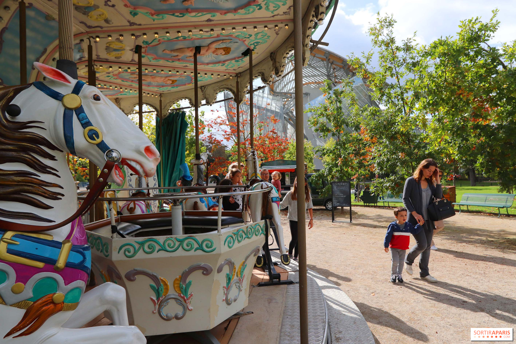 Le Village des manèges éphémère au Jardin d'Acclimatation ...