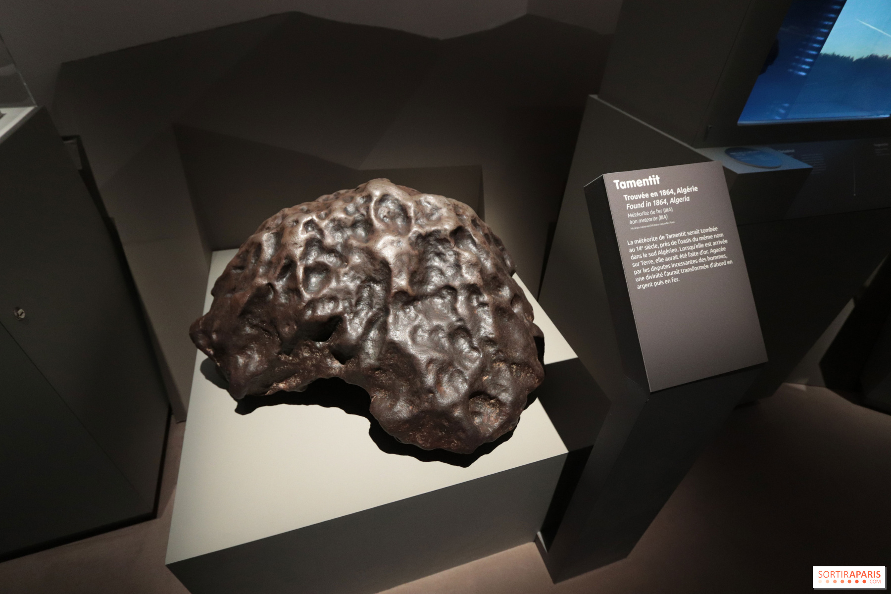 Météorites au Muséum National d'Histoire naturelle, prolongations ...