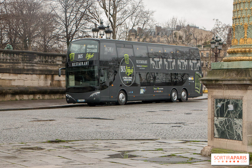 Bus Toqué : un bon resto avec une vue imprenable sur tout Paris ...