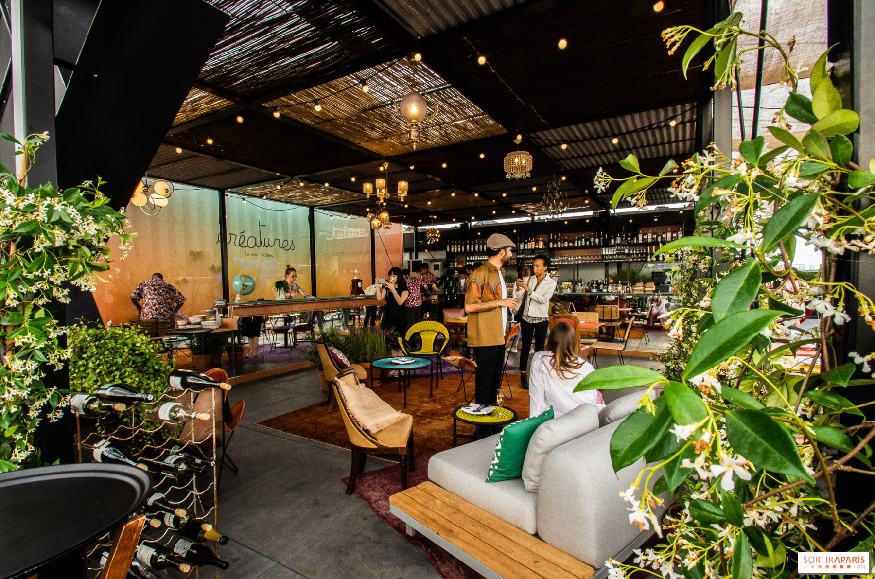 Créatures: new restaurant on Galeries Lafayette rooftop in Paris ...