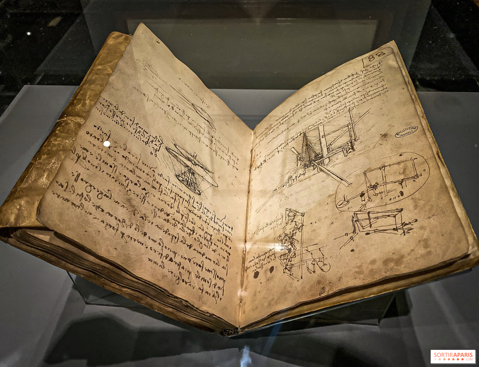 Exposition Léonard de Vinci au Musée du Louvre à Paris - photos ...