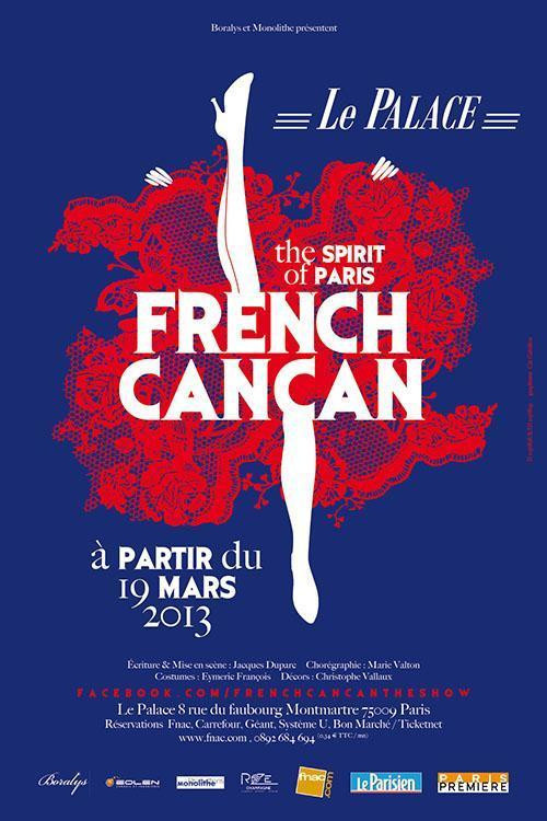 French Cancan, the Spirit of Paris, au Palace - Sortiraparis.com