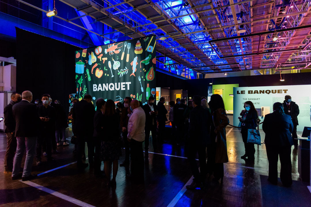 Banquet, l'exposition-expérience à la Cité des sciences et de l ...