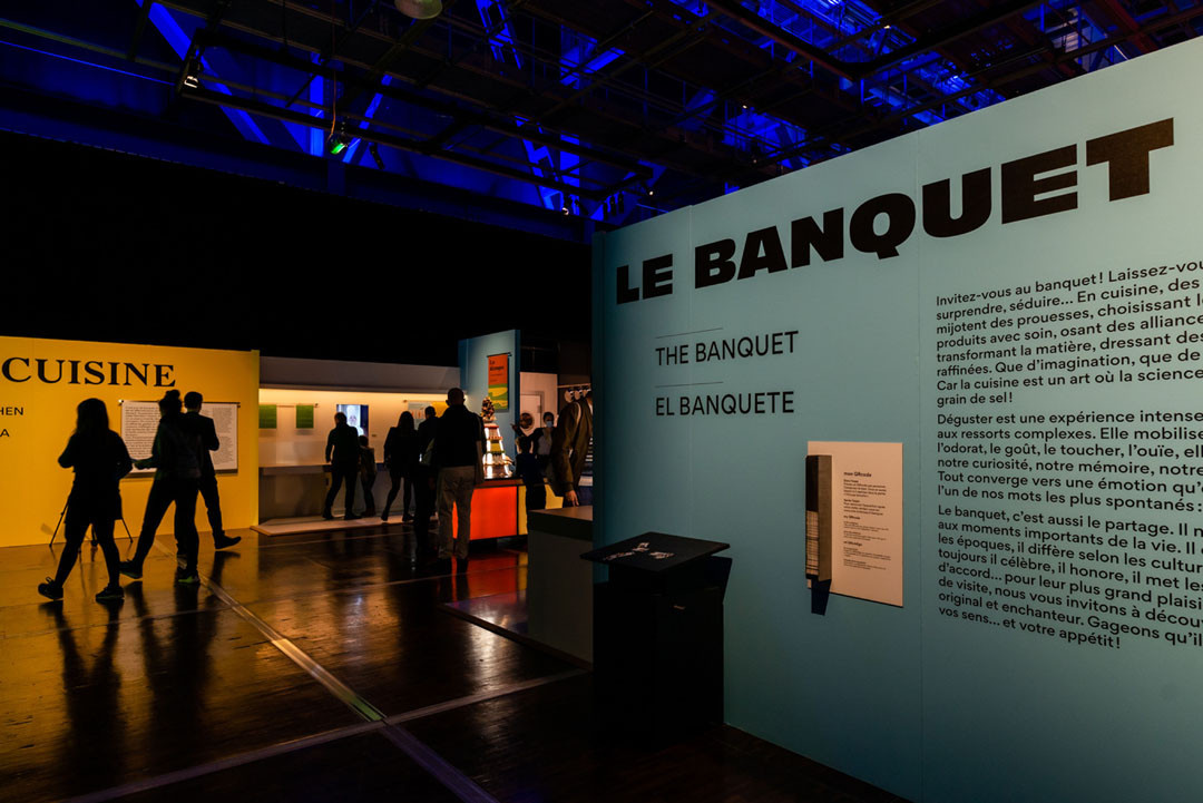 Banquet, l'exposition-expérience à la Cité des sciences et de l ...